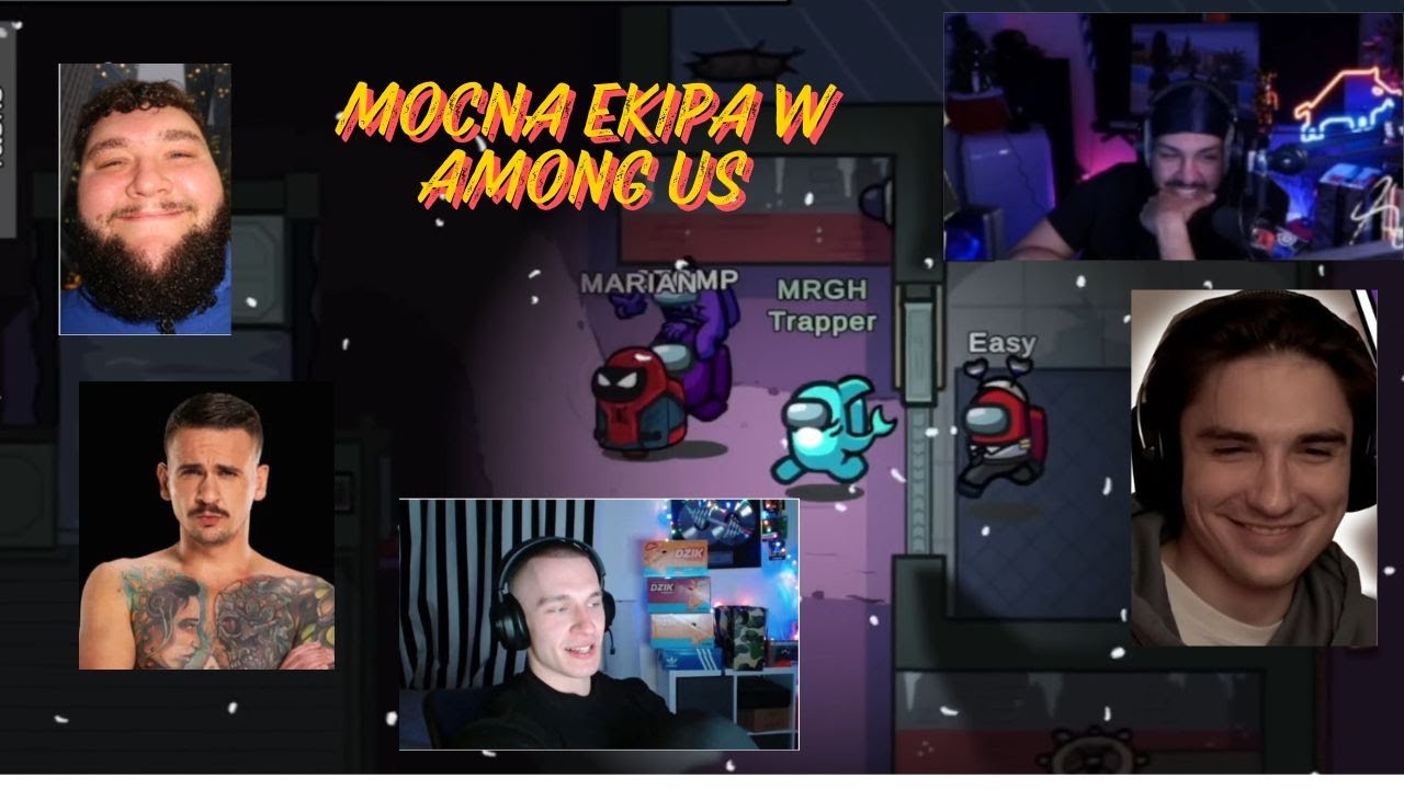 MRGH. | MOCNA EKIPA W AMONG US - YouTube