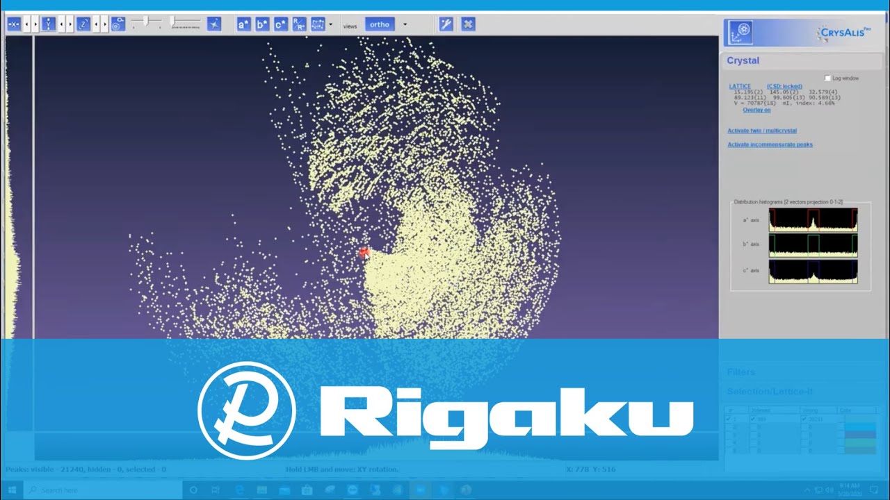 TOPIQ | Separating Multiple Diffraction Patterns In CrysAlis Pro - YouTube