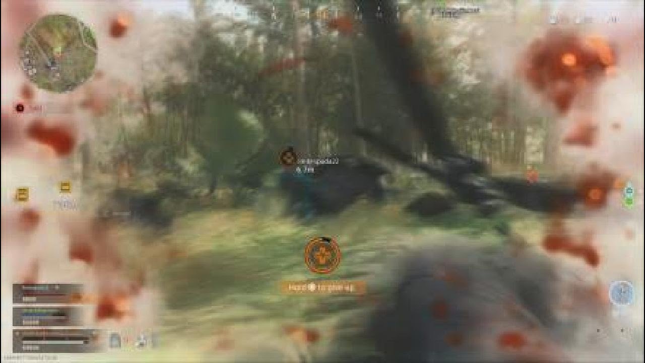 Cod-Krampus is imune to helicopter blades - YouTube