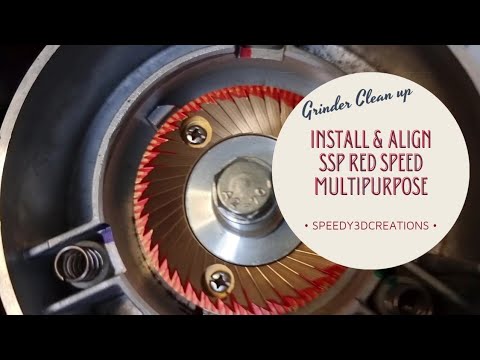 Burr Alignment | SSP Red Speed Coated Multipurpose Burr | DF64 - YouTube