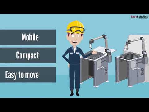 Profeeder - A compact, Mobile Modular Robot Cell - YouTube