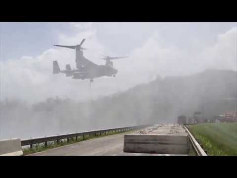 Guajataca Dam Emergency repairs underway - YouTube