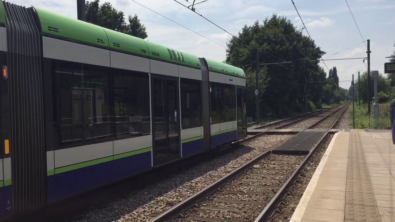 London Croydon Tramlink 2560 at Arena from Beckenham Junction for ...