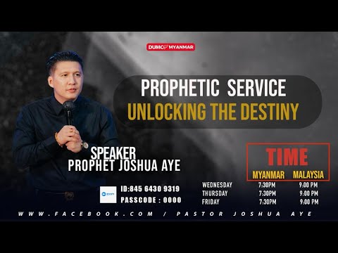 UNLOCKING THE DESTINY I PROPHETIC SERVICE | 20 FEB 2025 - YouTube