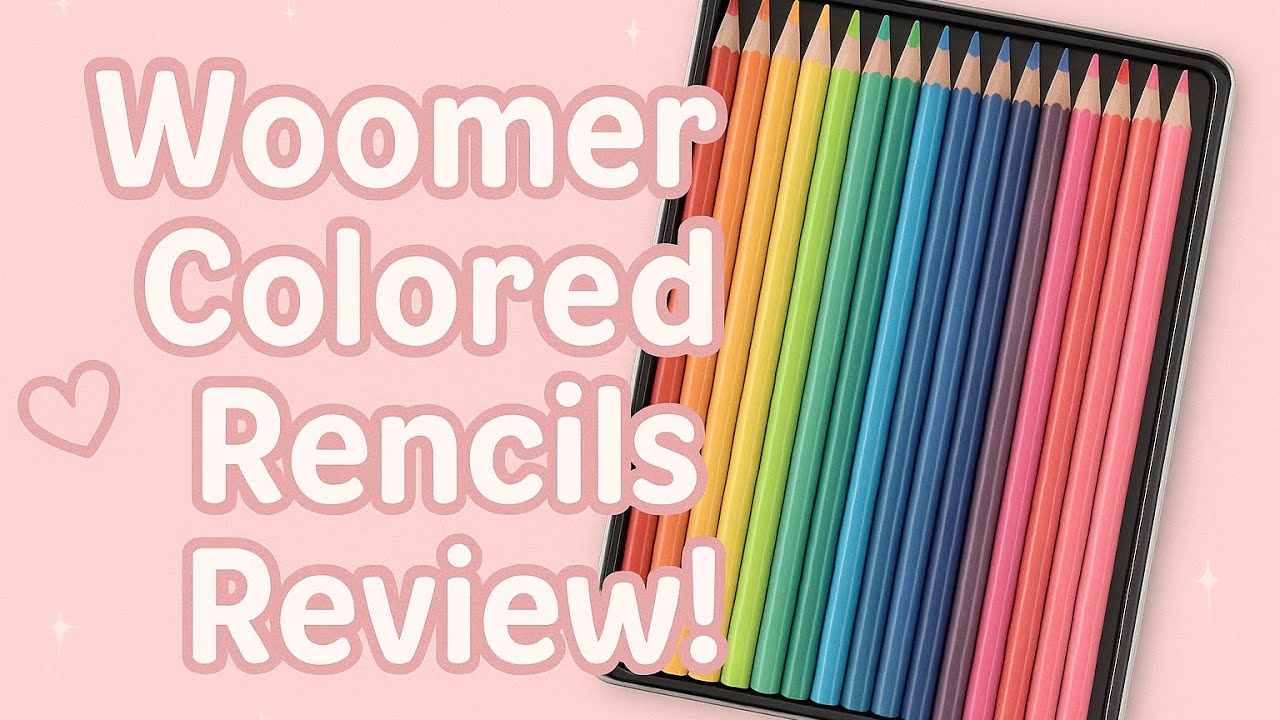 Woomer Colored Pencils Review | Honest Thoughts & First Impressions ...