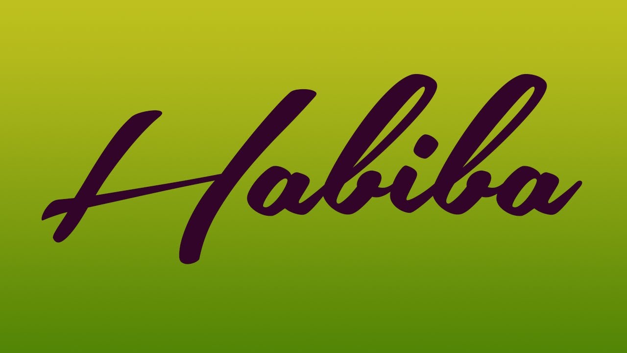 Habiba Name Signature Style | Habiba Signature Style | H Name Signature ...