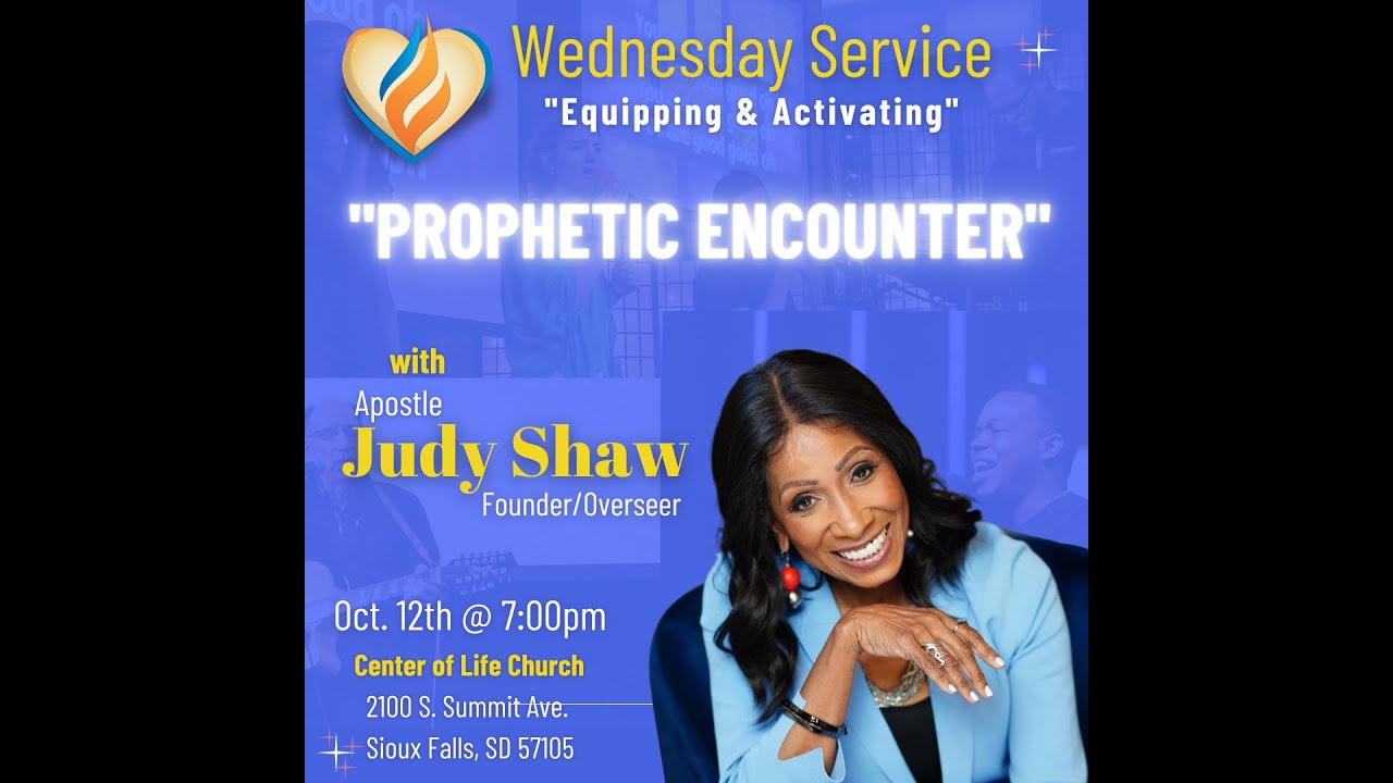 Prophetic Encounter w/ Apostle Judy Shaw - YouTube