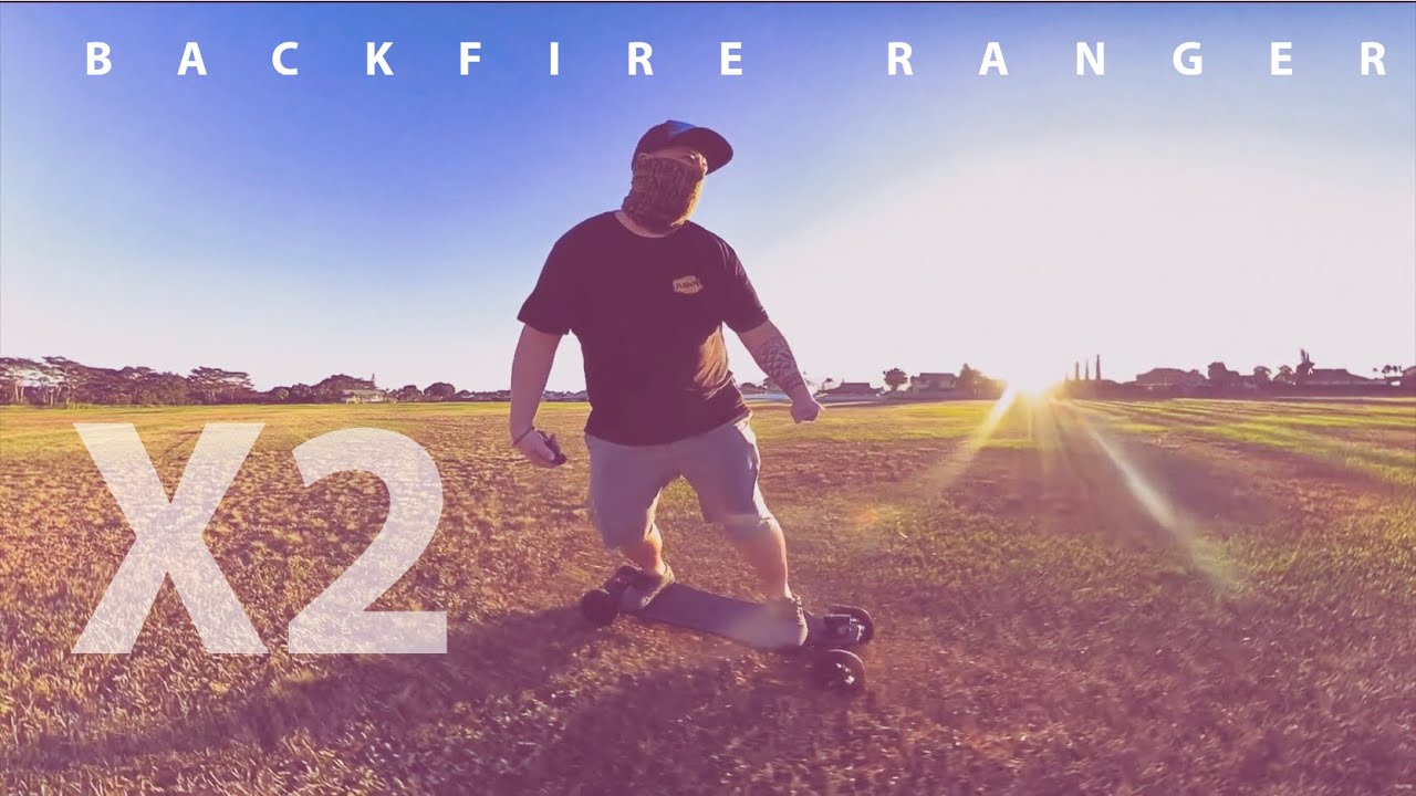 Backfire Ranger X2 Electric Skateboard - Offroading Park/Fields 16 ...