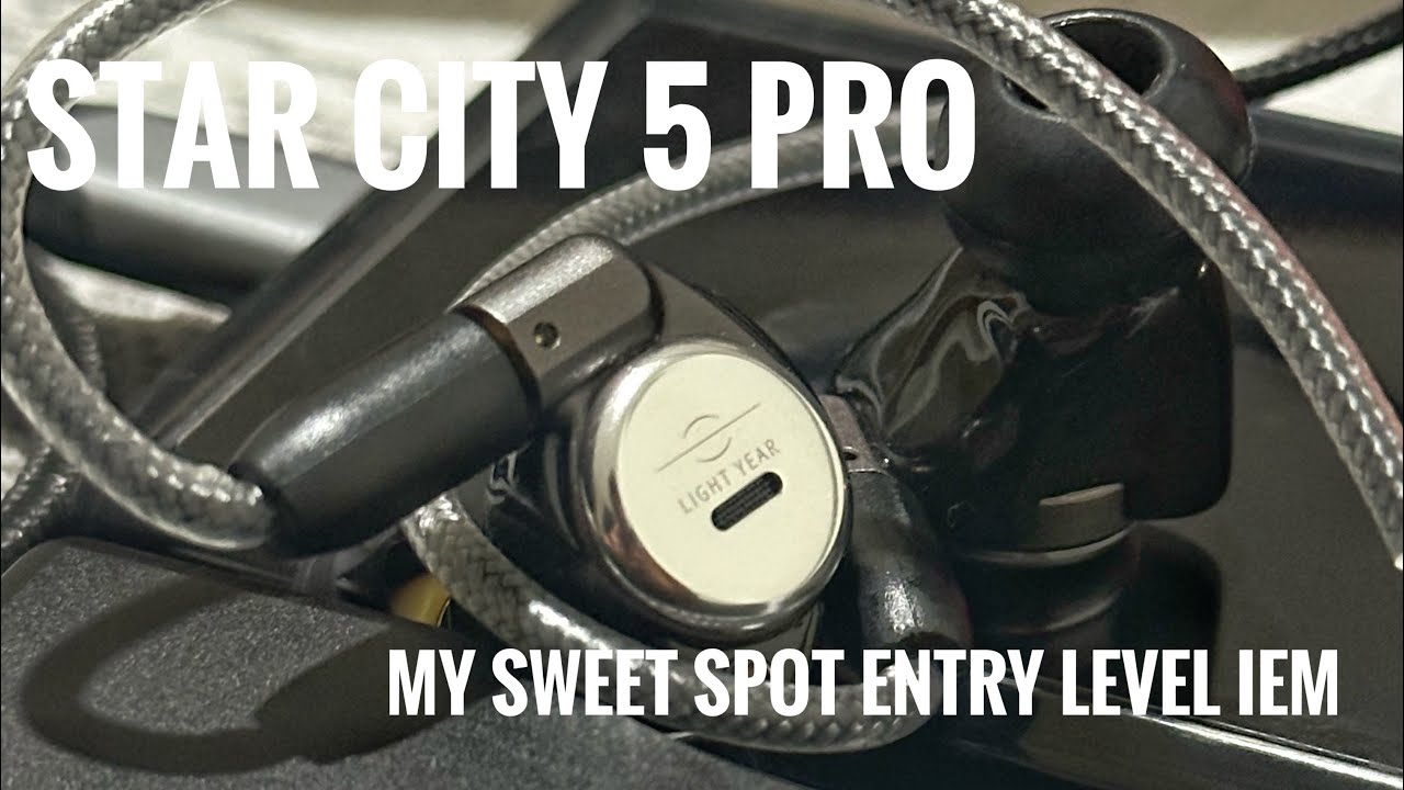 Rose Technics Star City 5 Pro: My Entry Level IEM Sweet Spot - YouTube