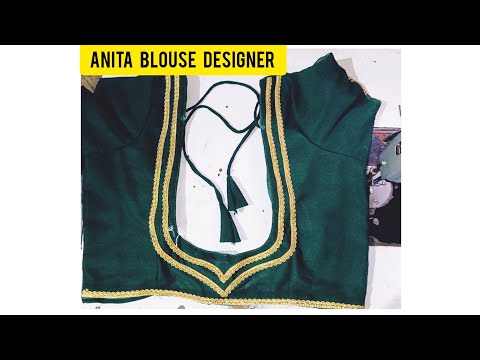 Back Blouse less Stitching Tutorial Video Full Tutorial Video #cuting #tutorial