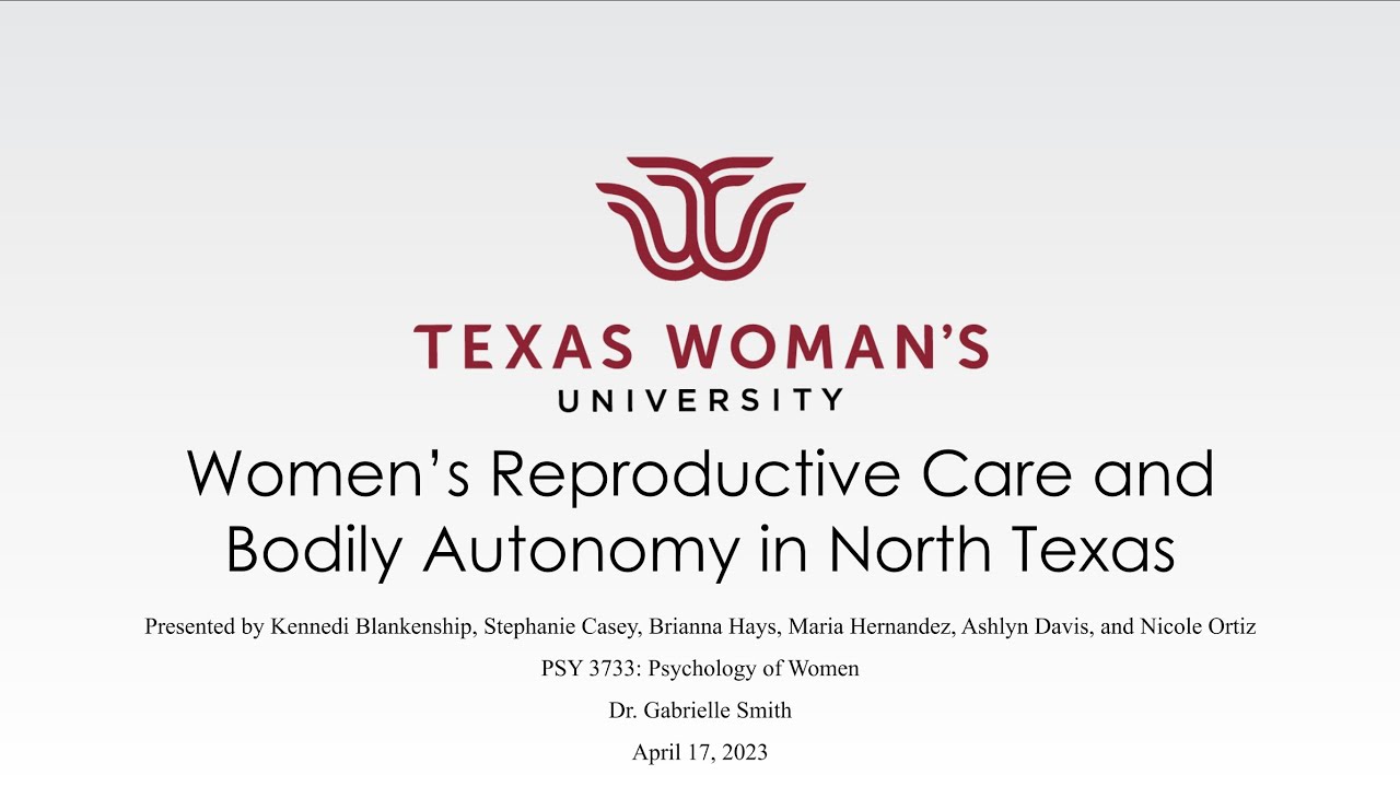 Group One-Women’s Reproductive Care and Bodily Autonomy in North Texas ...