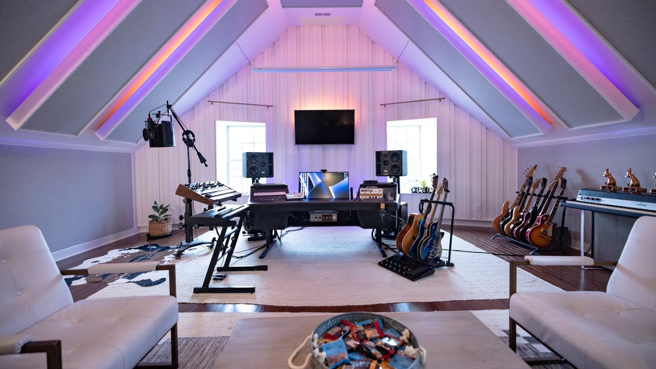 EPIC HOME STUDIO Setup 2023 | Jordan Sapp (studio tour) - YouTube