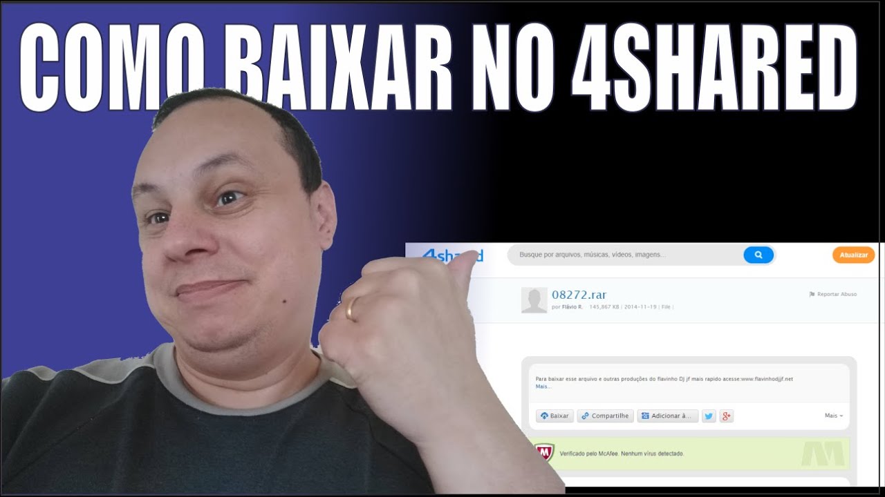 🎧🔊🎚 COMO BAIXAR NO 4SHARED - YouTube