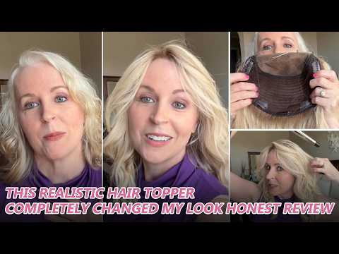 This Realistic Hair Topper Completely Changed My Look Honest Review | UniWigs Breeze