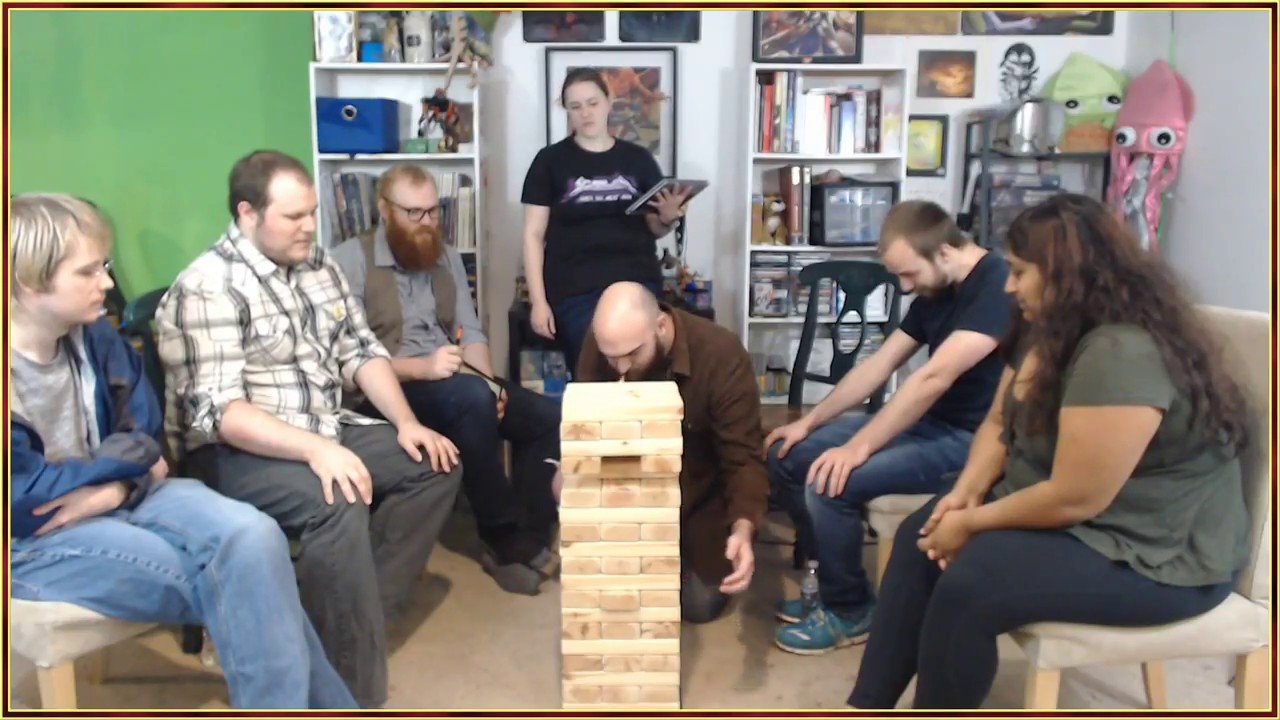 Dread RPG - Kraken Spooktacular - Jenga tower RPG - YouTube