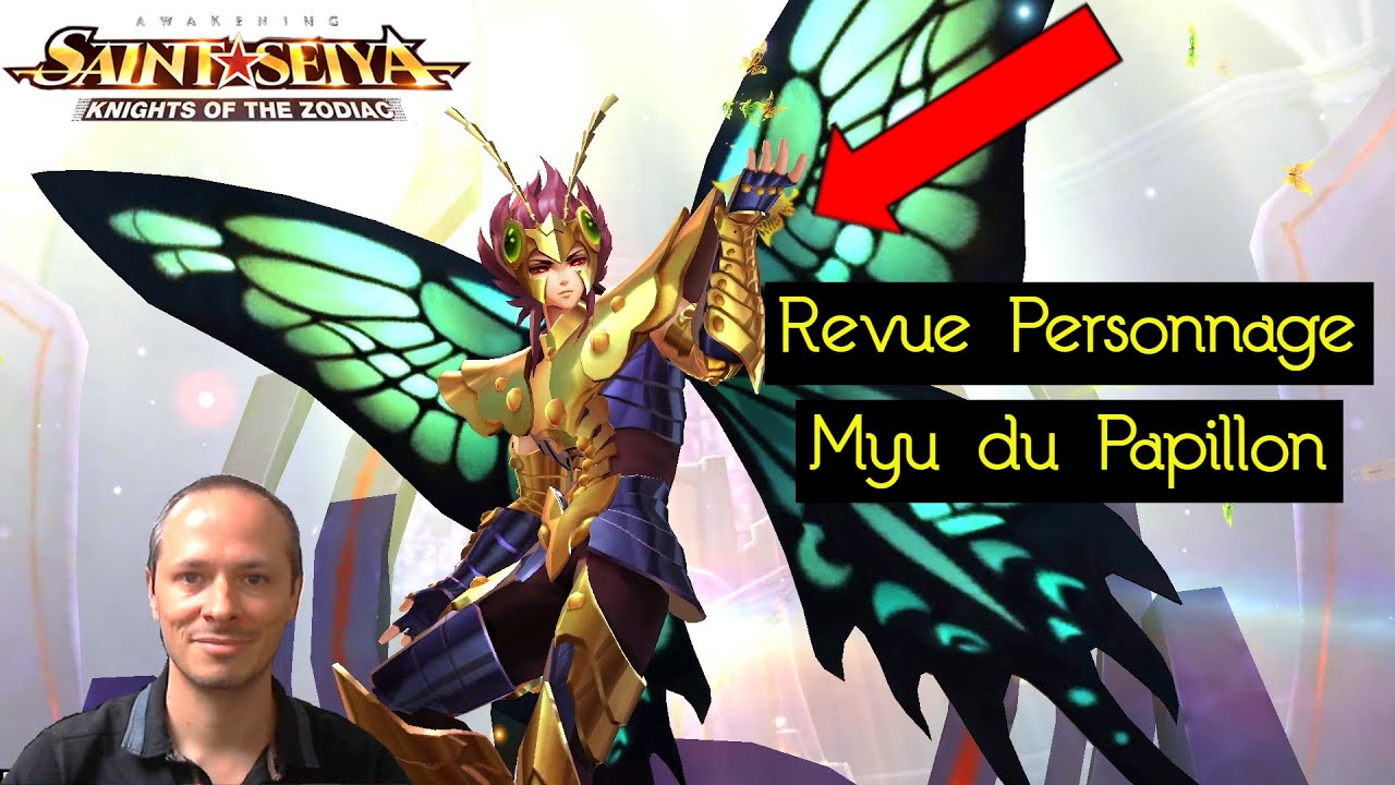 Review de Myu du Papillon Saint Seiya Awakening - YouTube