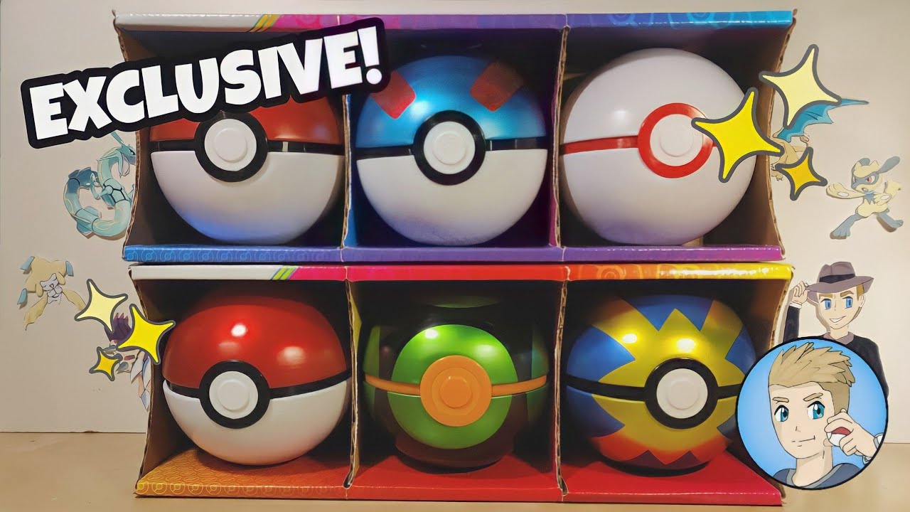 Opening Two EXCLUSIVE Pokeball 3-Packs! - YouTube