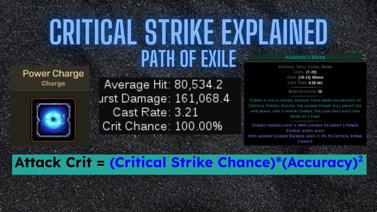 Critical Strikes Explained | Path of Exile - YouTube