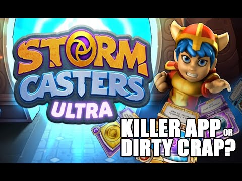 STORM CASTERS ULTRA: Killer App or Dirty Crap? (iOS) - YouTube