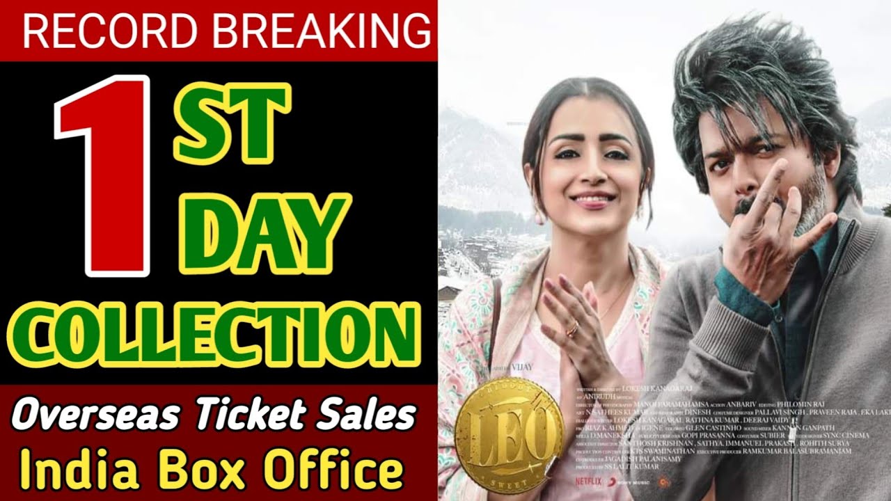 Leo Box Office Collection, Thalapathi Vijay, Sanjay Dutt, Lokesh ...