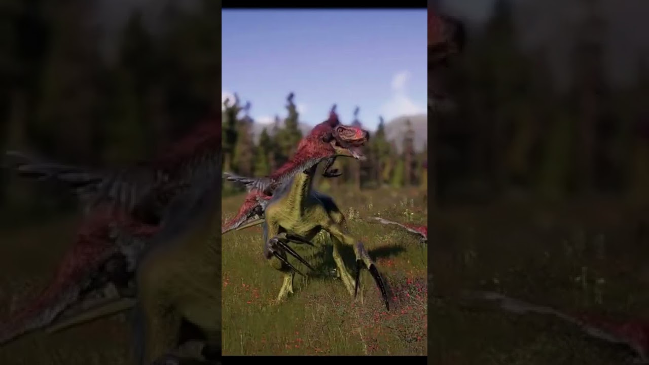 THERIZINOSAURUS VS PYRORAPTOR PACK - JWE2 (slowmo) - YouTube