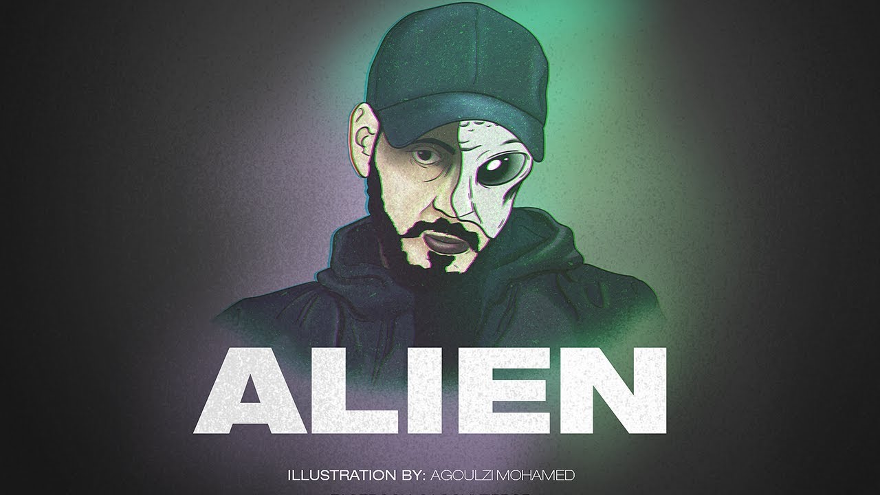 Inkonnu #ALIEN6 - Speed drawing - YouTube