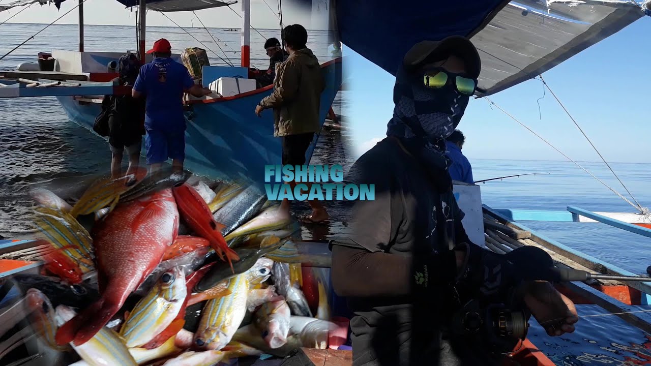 Enjoy fishing in a traditional boat with friends. #mancing #manado # ...