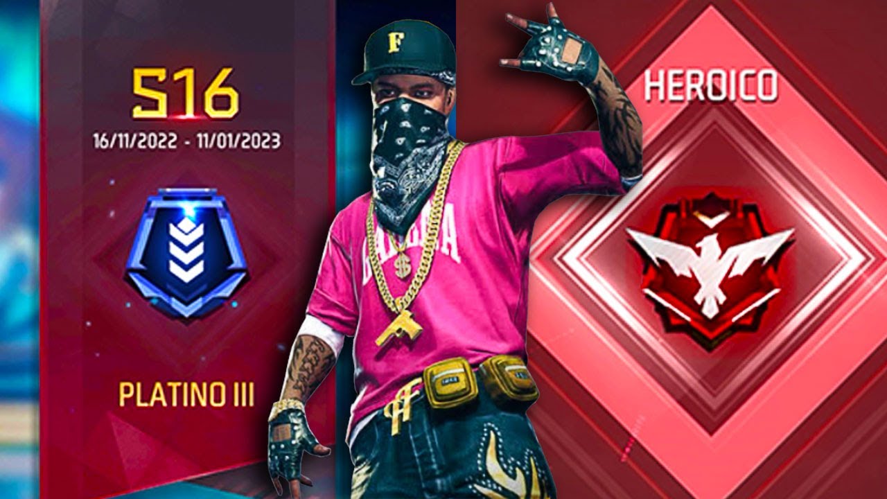 ASÍ ES COMO LLEGUÉ A HEROICO EN DUELO DE ESCUADRAS CLASIFICATORIA TEMPORADA 16 FREE FIRE *ÉPICO ...