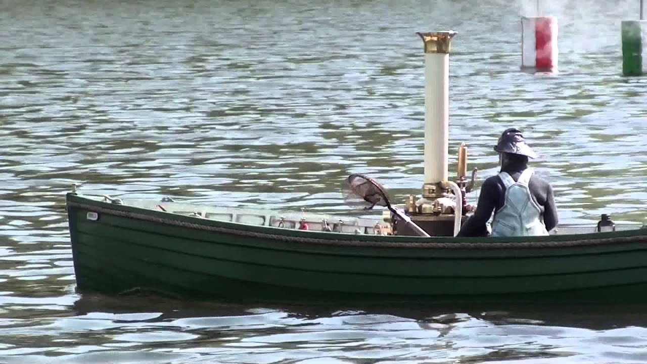 Rc steam launch Saito Tribute v4 - YouTube