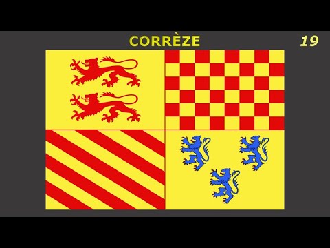 Flags of departments of France - YouTube