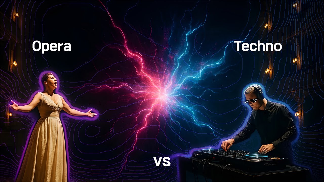 Opera vs Techno - A Cinematic Battle On Stage - YouTube