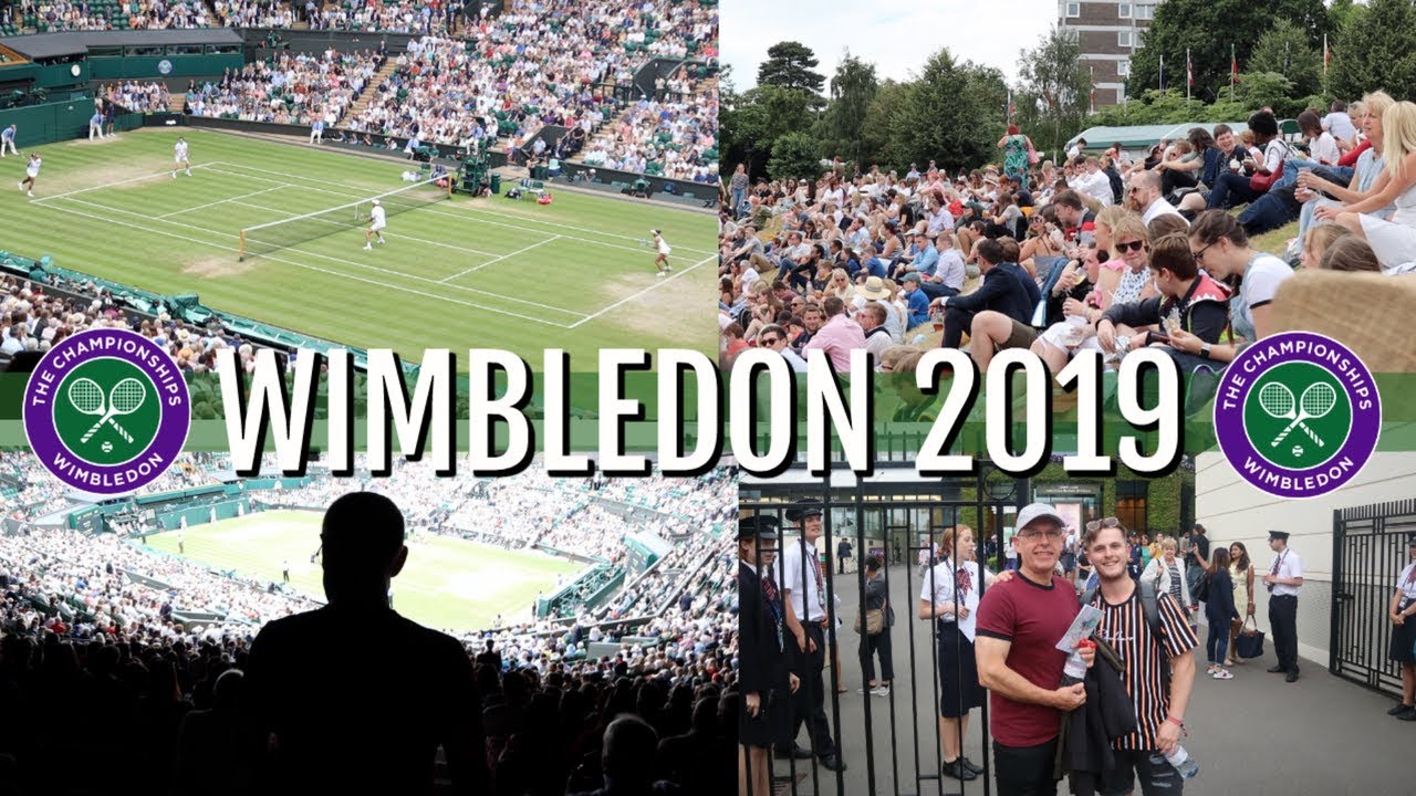 OUR TRIP TO WIMBLEDON 2019 - YouTube