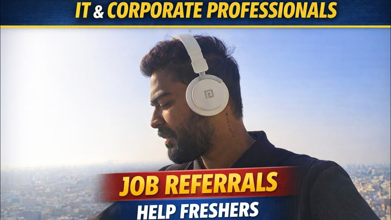 Calling Corporate & IT Professionals | Help Freshers with Job Referrals ...