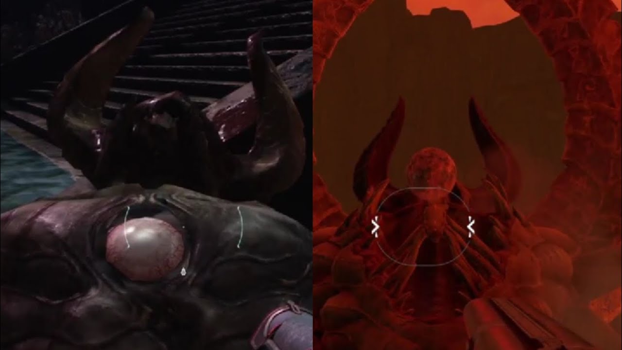 Comparing The Wraiths - DOOM vs DOOM: The Dark Ages - YouTube
