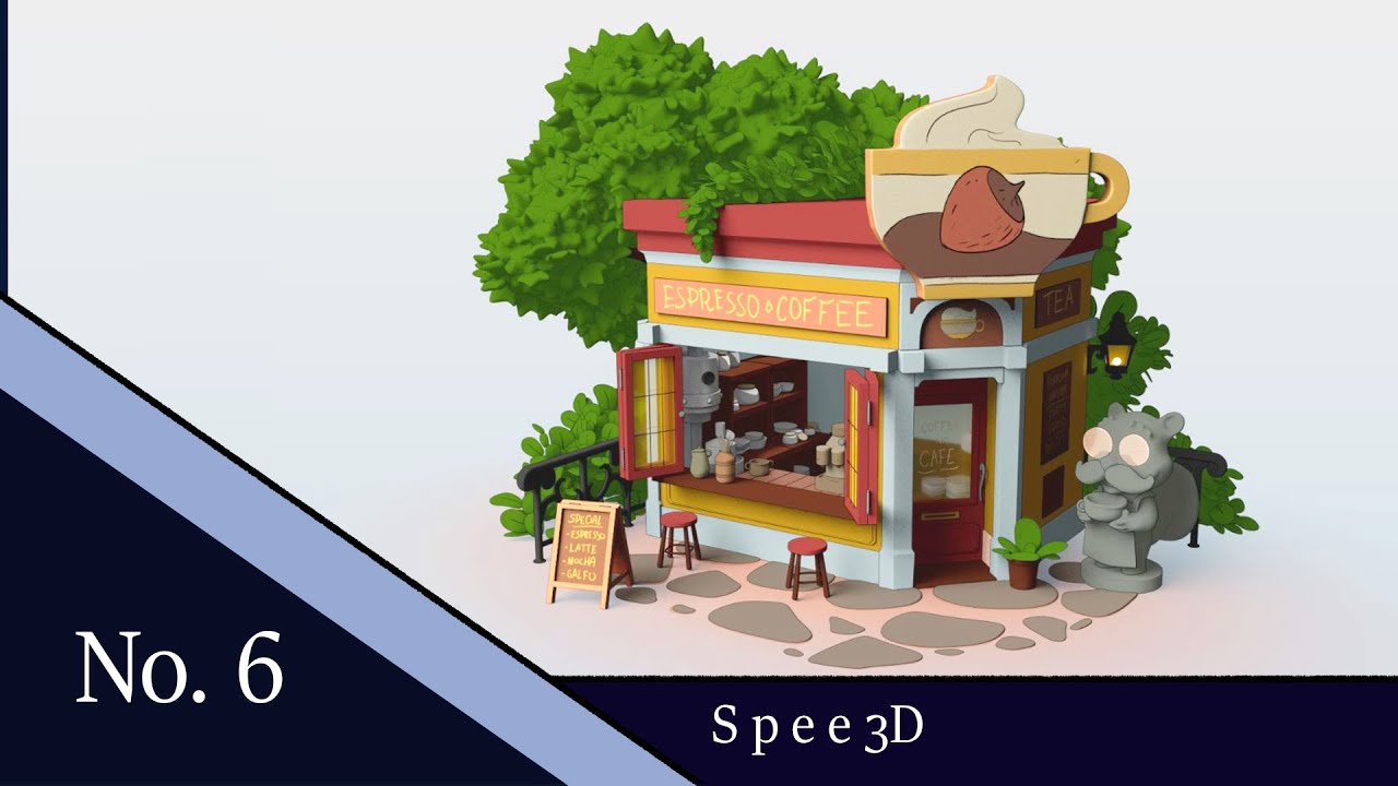 Modeling a Shop in Maya - YouTube