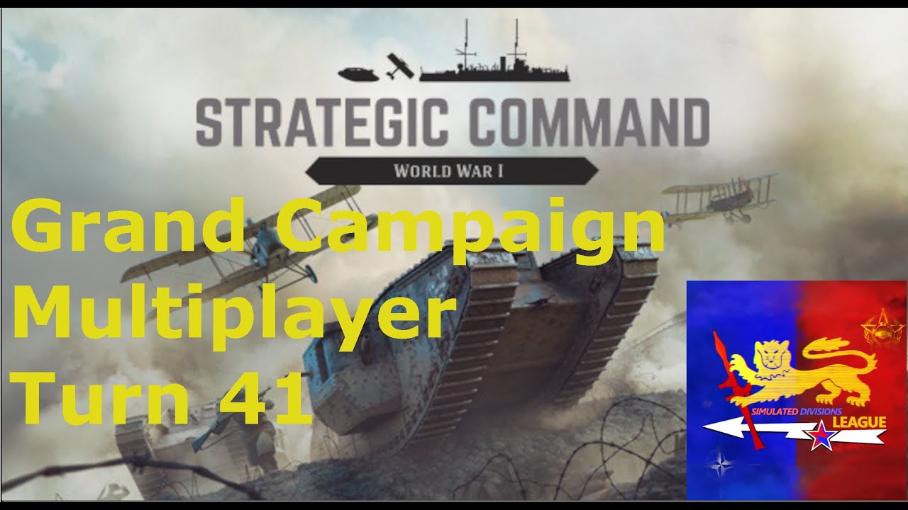 Naval Invasion! Strategic Command WW1 MP, Turn 41 - YouTube