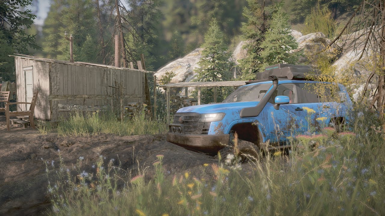 SnowRunner Mod Review | 2024 Toyota Land Cruiser AKA Yoda's EarthRoamer ...