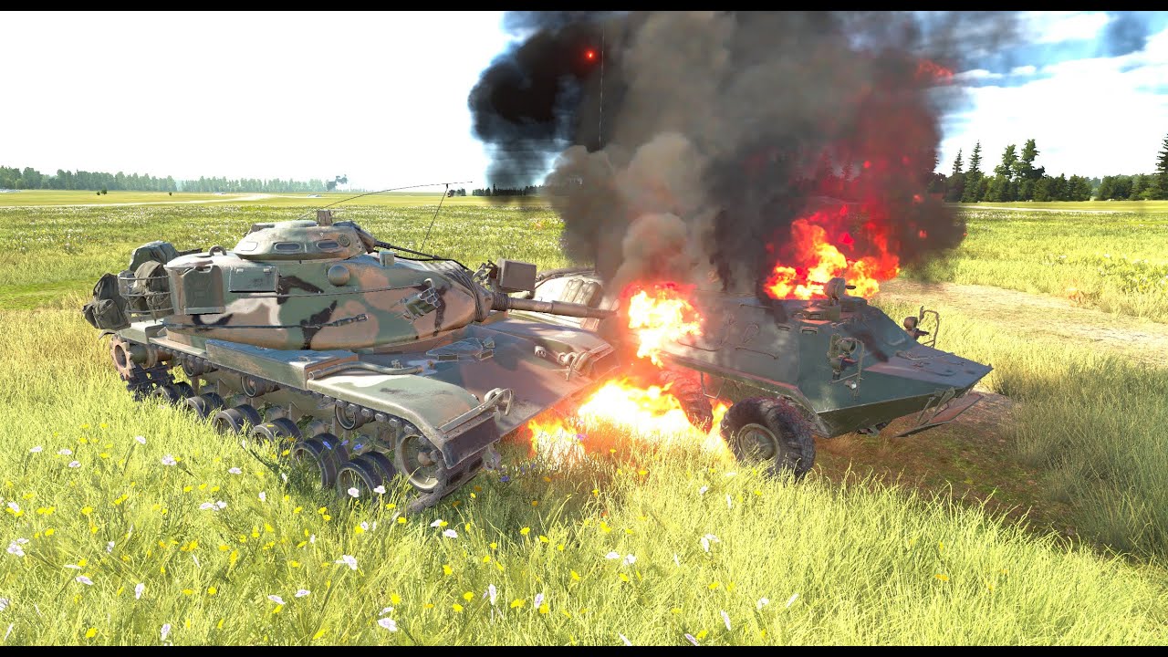 GHPC GUNNER HEAT PC M60 PATTON SHOOTING RANGE SIMULATION - YouTube