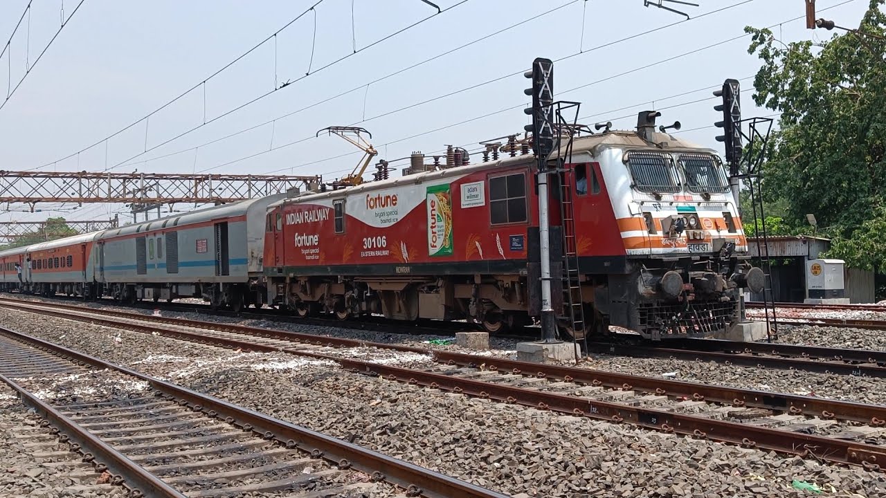 Beautiful fortune add printed WAP ll malda town express ll #train ...