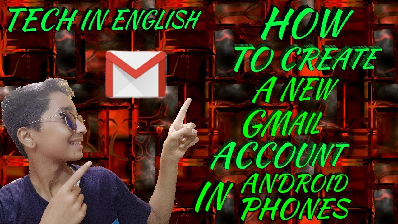 HOW TO CREATE A NEW GMAIL ACCOUNT IN OUR ANDROID PHONES - YouTube