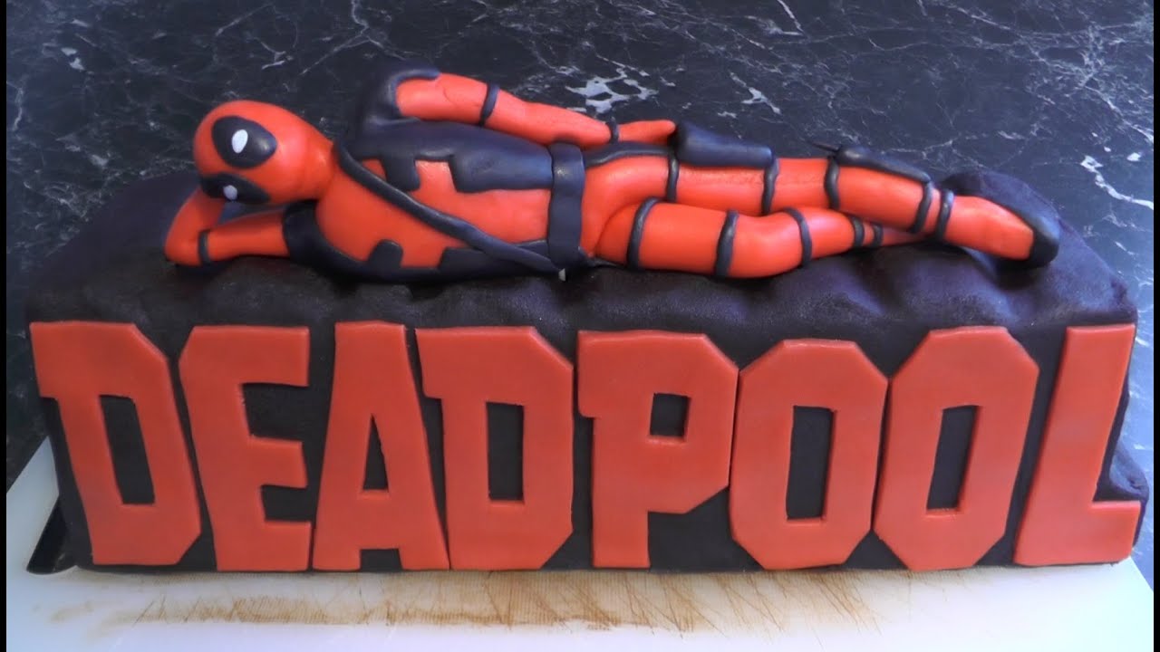 Deadpool Torte - Freaky Baking - NinNin - YouTube