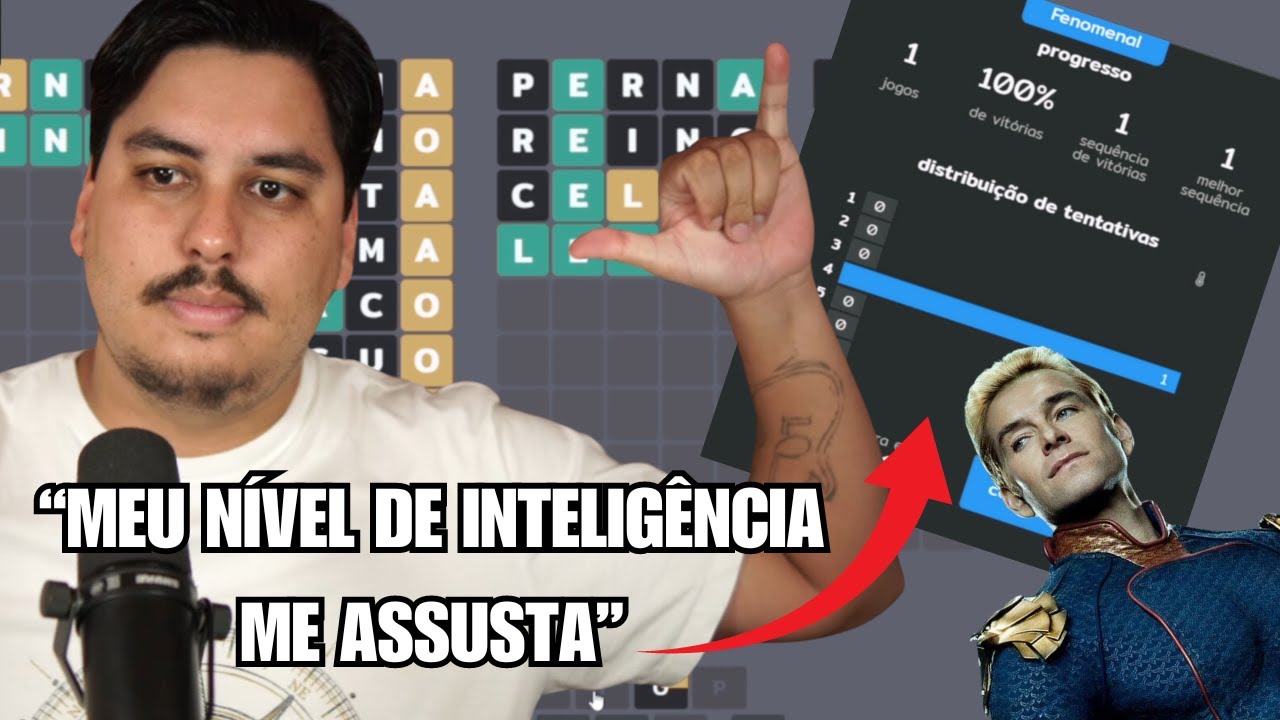AMASSEI jogando TERMO e fiquei ASSUSTADO com a minha INTELIGÊNCIA - YouTube