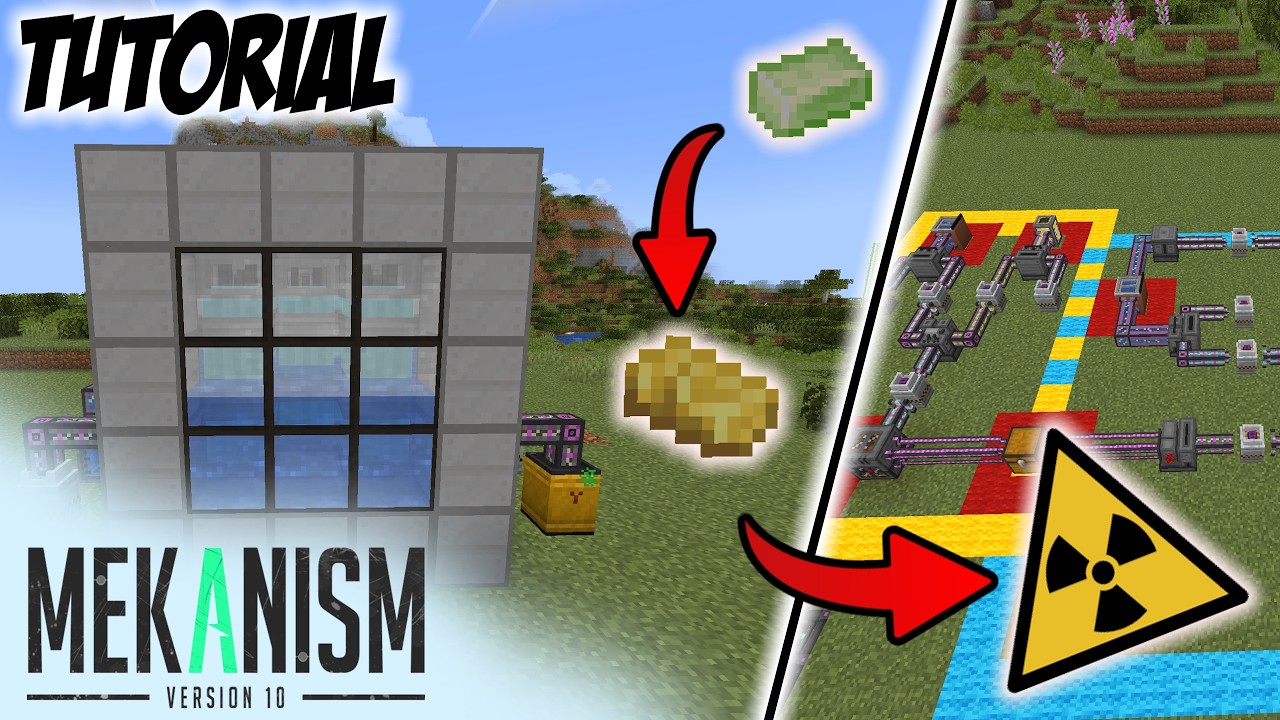 Fission Reaktor + Kernbrennstoff Tutorial 🔥☢⚡ || Mekanism – Minecraft 1 ...