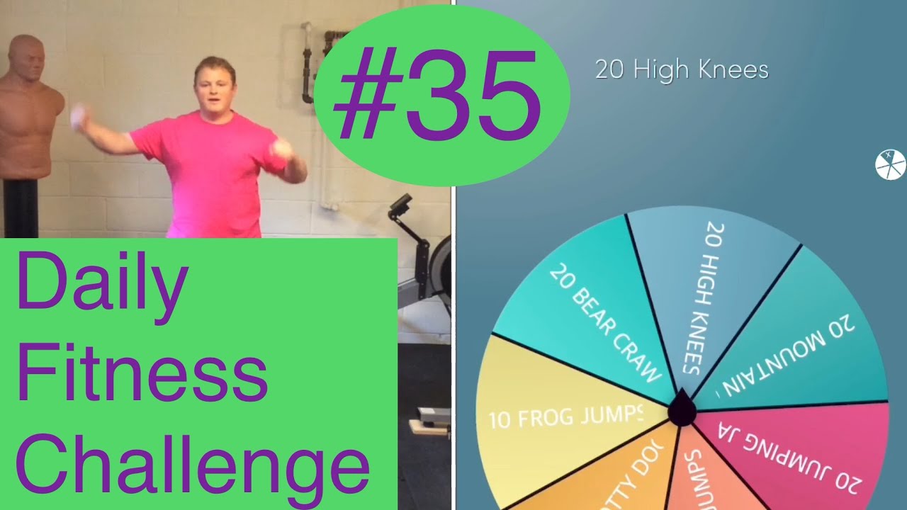 Daily Fitness Challenge #35 Roulette - YouTube