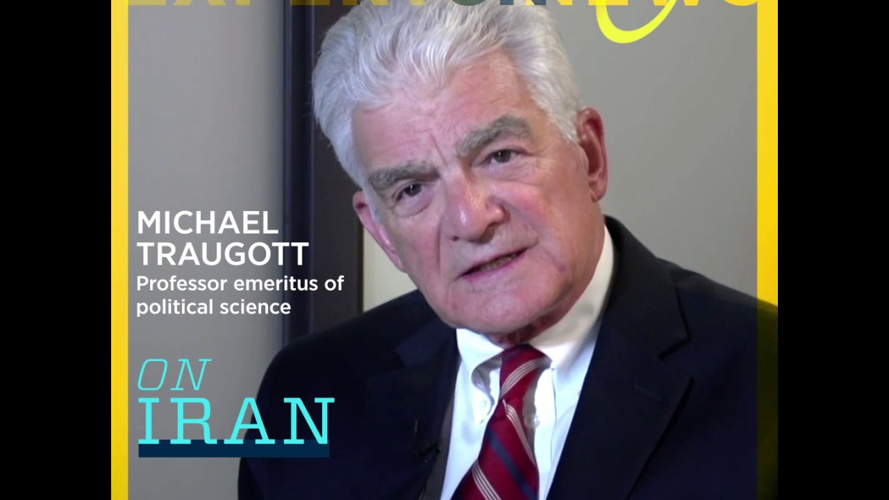 Michael Traugott on the U.S./Iran conflict - YouTube