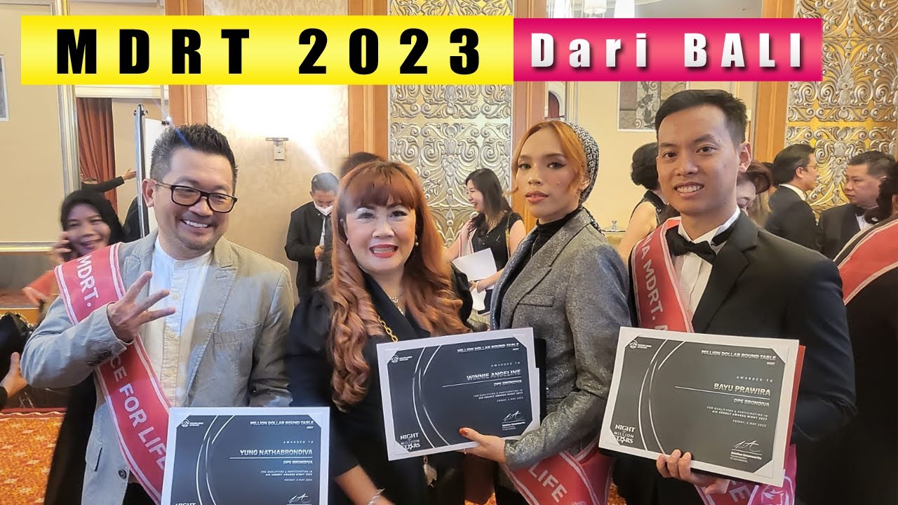 AIA MDRT 2023 Dari Bali, Luar Biasa - YouTube
