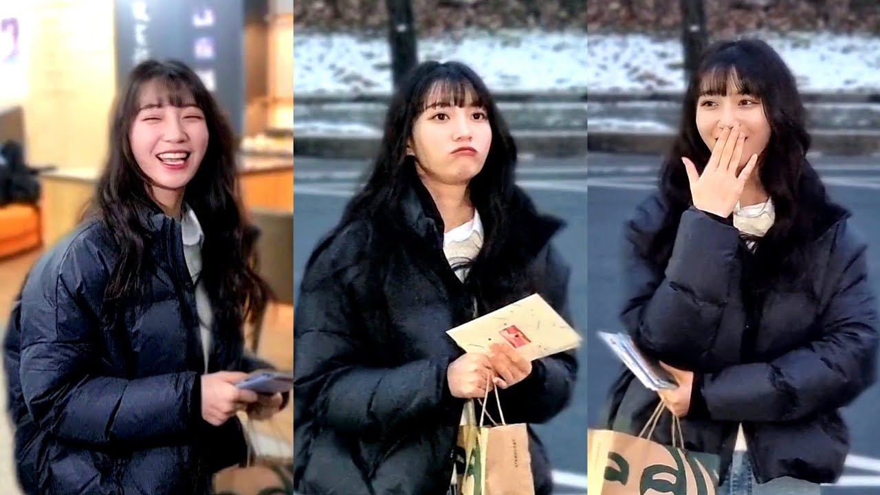 231229 오마이걸 유빈(Yubin) 이슈픽 쌤과함께 퇴근길 Fancam [4K] - YouTube