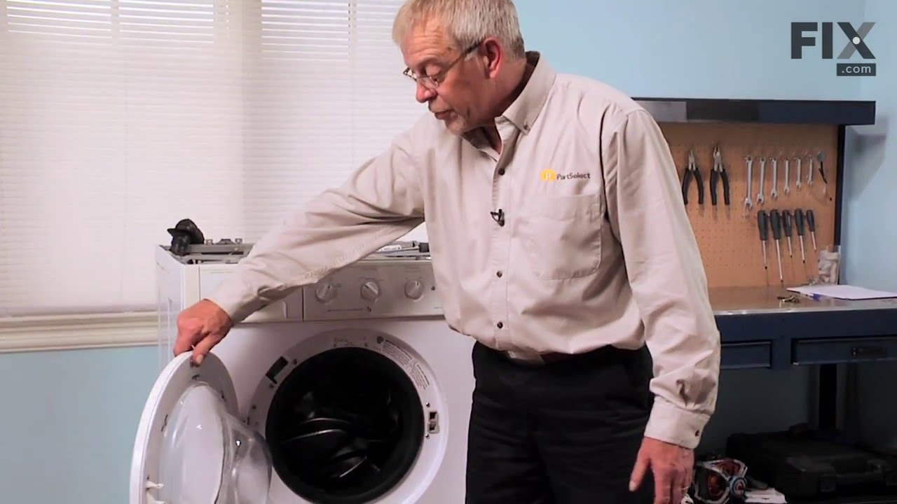 Frigidaire Washer Repair – How to replace the Door Strike - YouTube