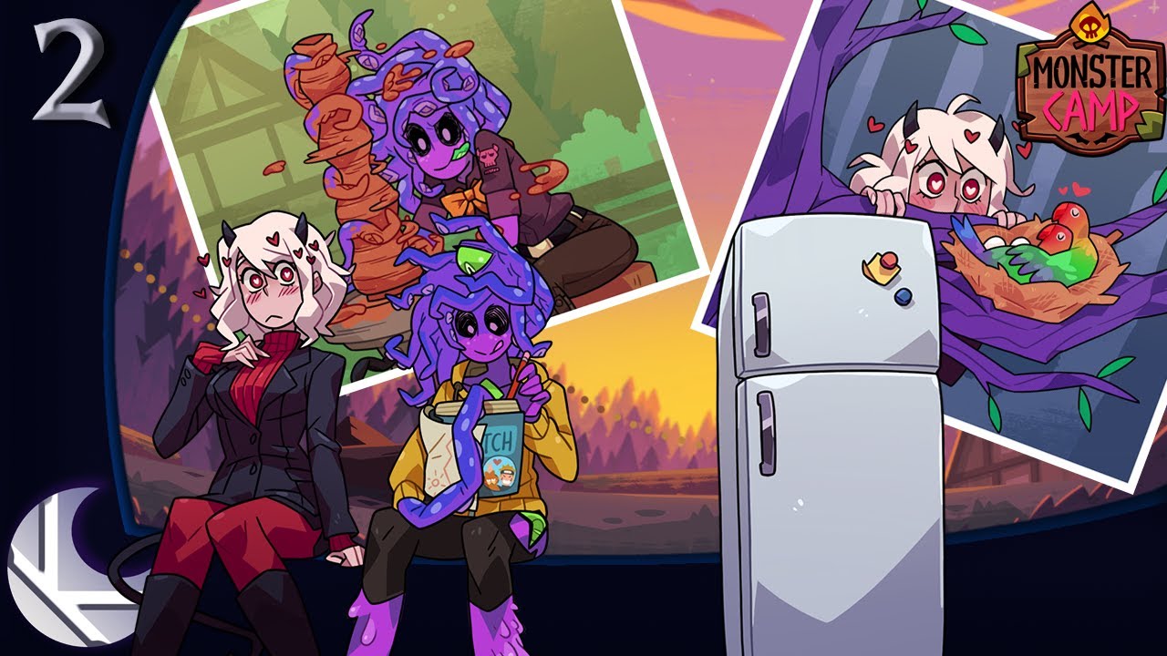 Monster Camp with Friends - Helltaker, I hardly know her! - YouTube
