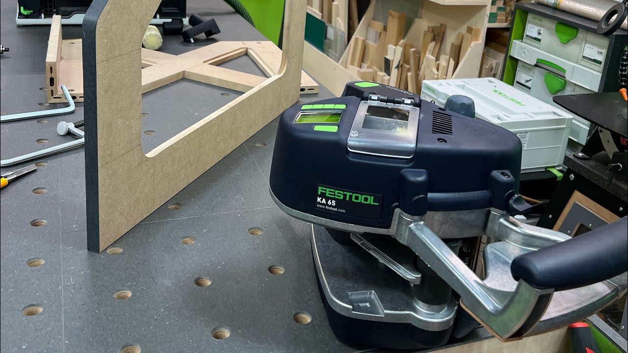 Festool CONTURO KA65 “la bordatrice” - YouTube